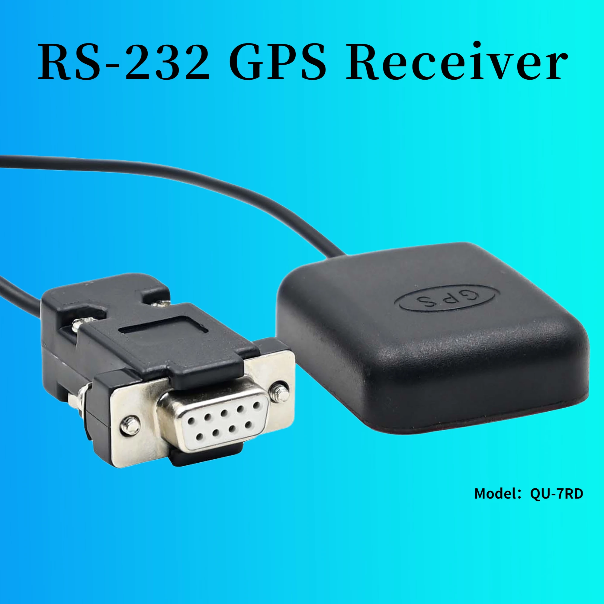 5.0v Rs-232 Db9 Gps Receiver Rs232 Gps Antenna,9600 Buadrate,nmea0183 ...
