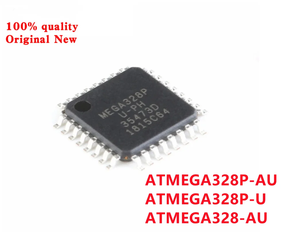 ATMEGA328P AU Atmega328 100 Original, 1 100% piezas, calidad 328 ...