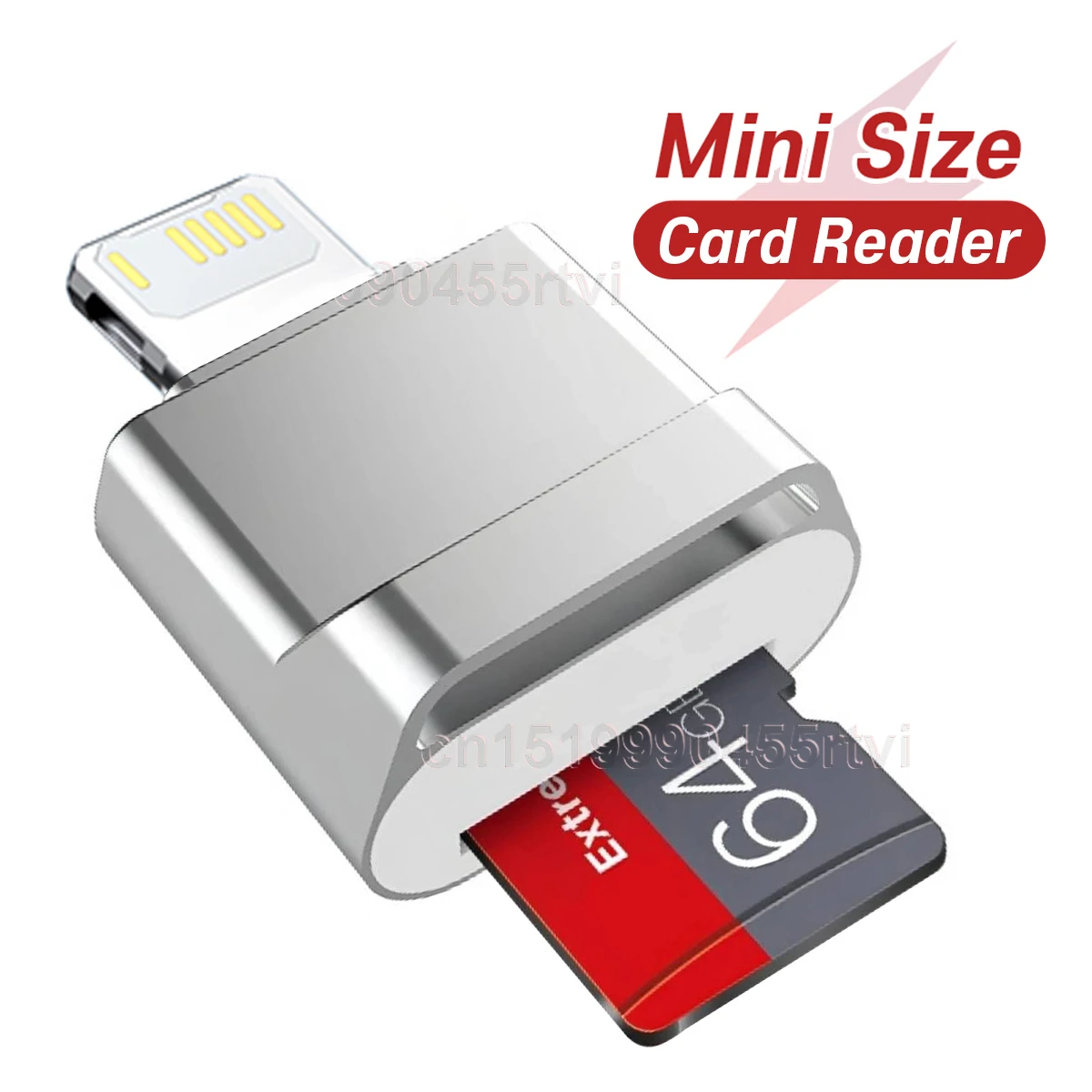 Mini Micro SD TF Card Reader Adapter for For iPhone 14 13 12 11 Pro Max ...