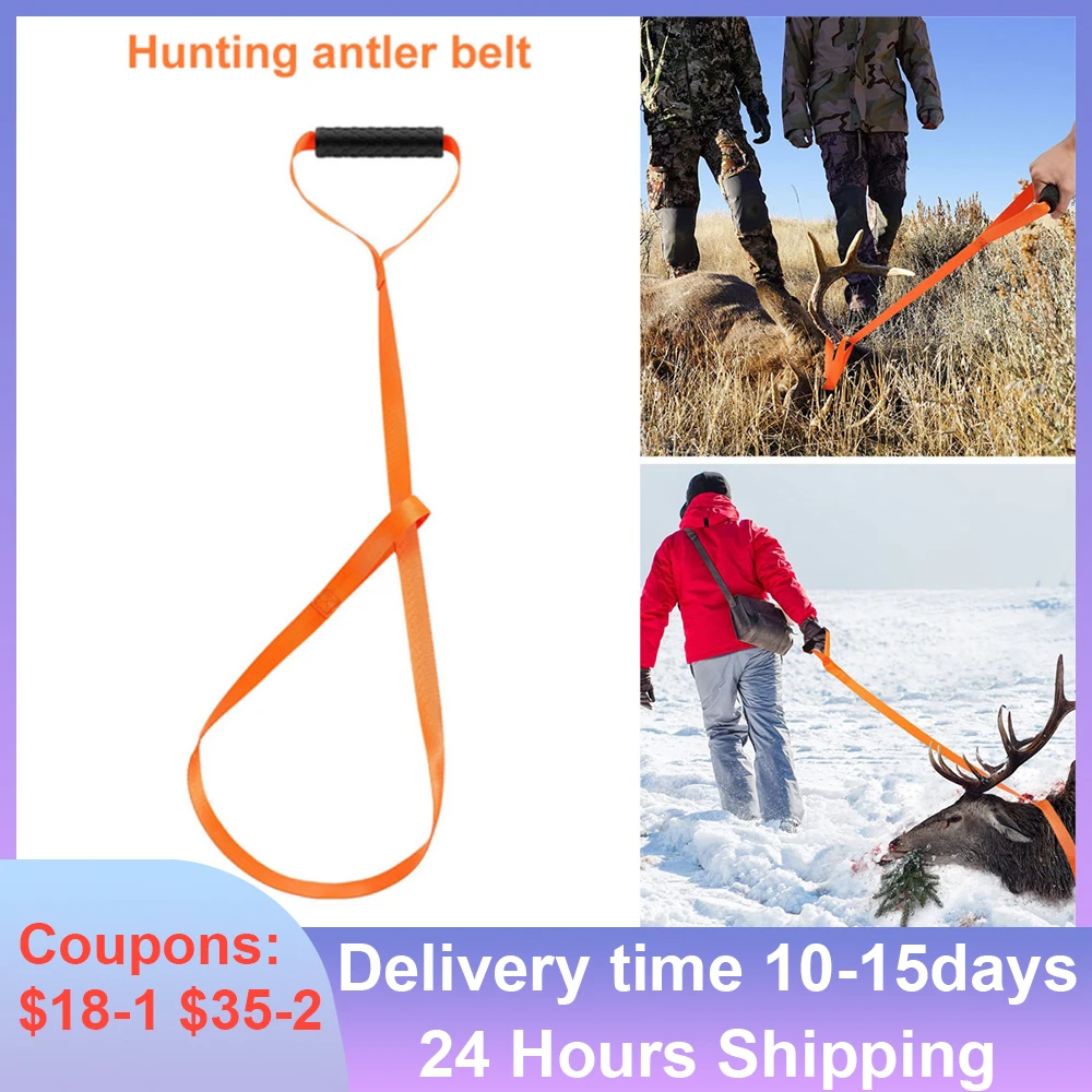 Deer-Drag-Harness-Durable-Hunting-Deer-Belt-With-Handle-Portable-Puller ...