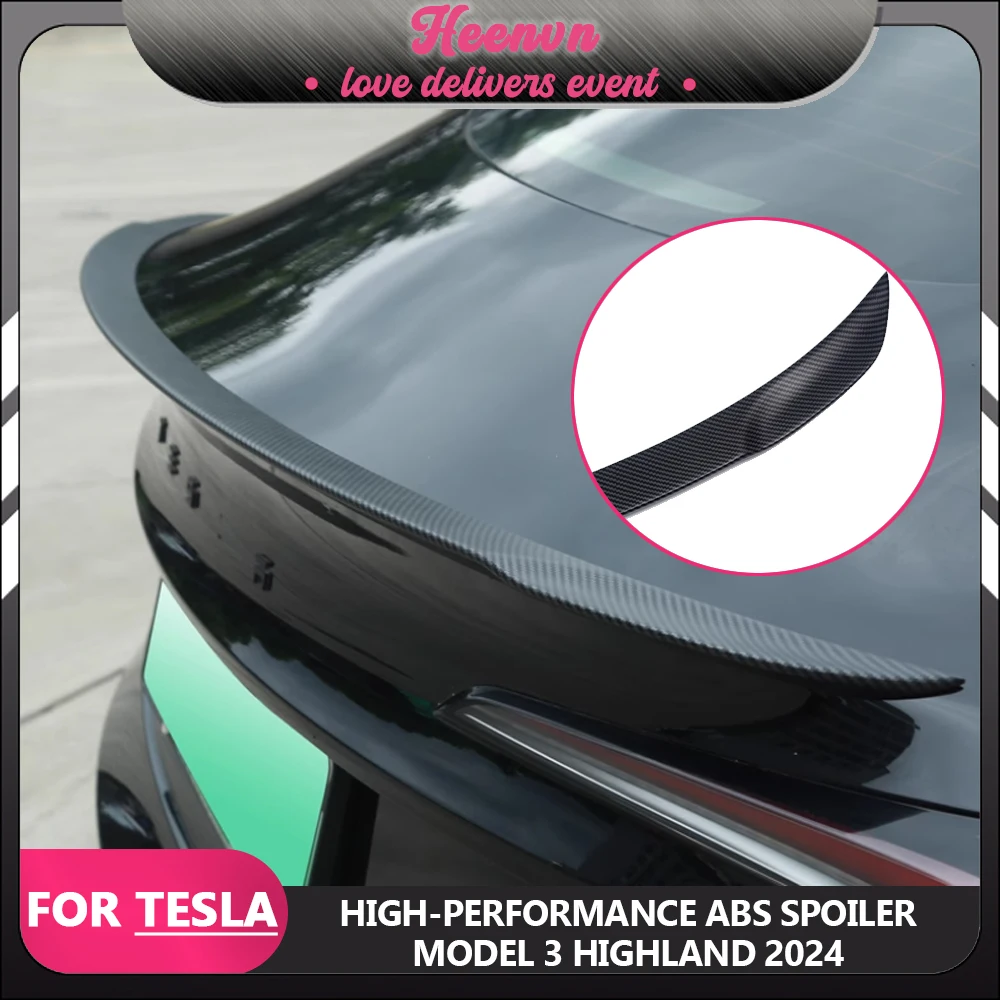 ABS-Tail-Wing-Spoiler-for-Tesla-Model-3-Highland-New-Design-Lower-Wind ...