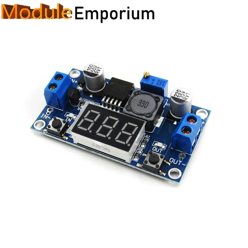 Digital-display-LM2596-dc-dc-step-down-module-LM2596S-adjustable ...