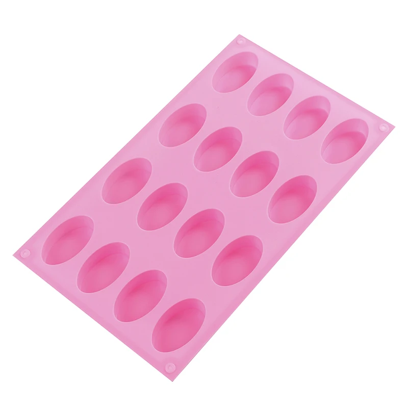 16-Grids-Oval-Shape-Ice-Tray-Non-Stick-Easy-Release-Push-Popsicle-Out ...