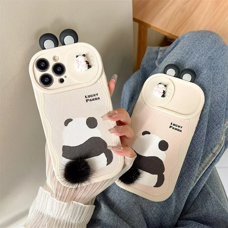 Cartoon-Panda-Case-For-IPhone-15-14-Pro-Max-13-Pro-Max-Phone-Case-for ...