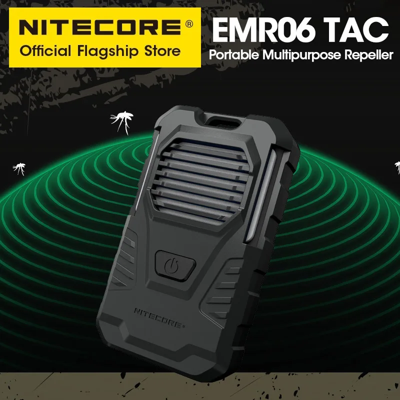 NITECORE-EMR06-TAC-Portable-Multipurpose-Repeller-USB-C-Powered-Mini-Repeller-for-Walk-The-Dog ...