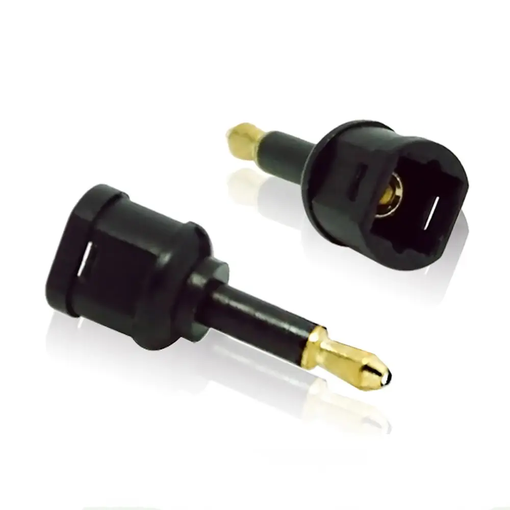 Digital-Chic-Newest-Useful-Fiber-Optic-3Pcs-Mini-Gold-Plated-Jack-Plug ...