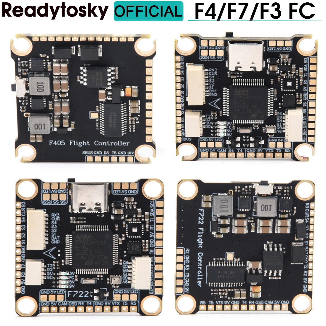 F4-F405-F4-V3S-F3-F7-F722-Flight-Controller-for-MARK4-APEX-5INCH-6INCH ...