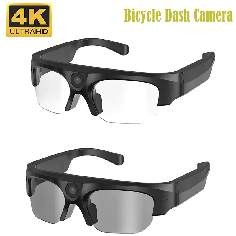 New 4K HD Bluetooth Glasses Camera Hands-free Recording Perfect Mini ...