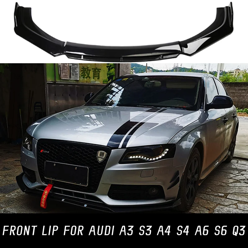For Audi A3 A4 A6 S3 S4 S6 Q3 B6 B7 B8 Sedan Bodykit Car Universal ...