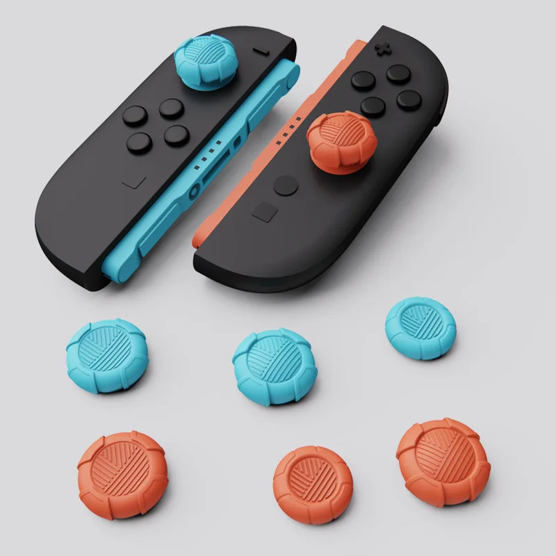 Silicone Rubber Protective Thumb Grips Joystick Cap Analog Stick Cover ...