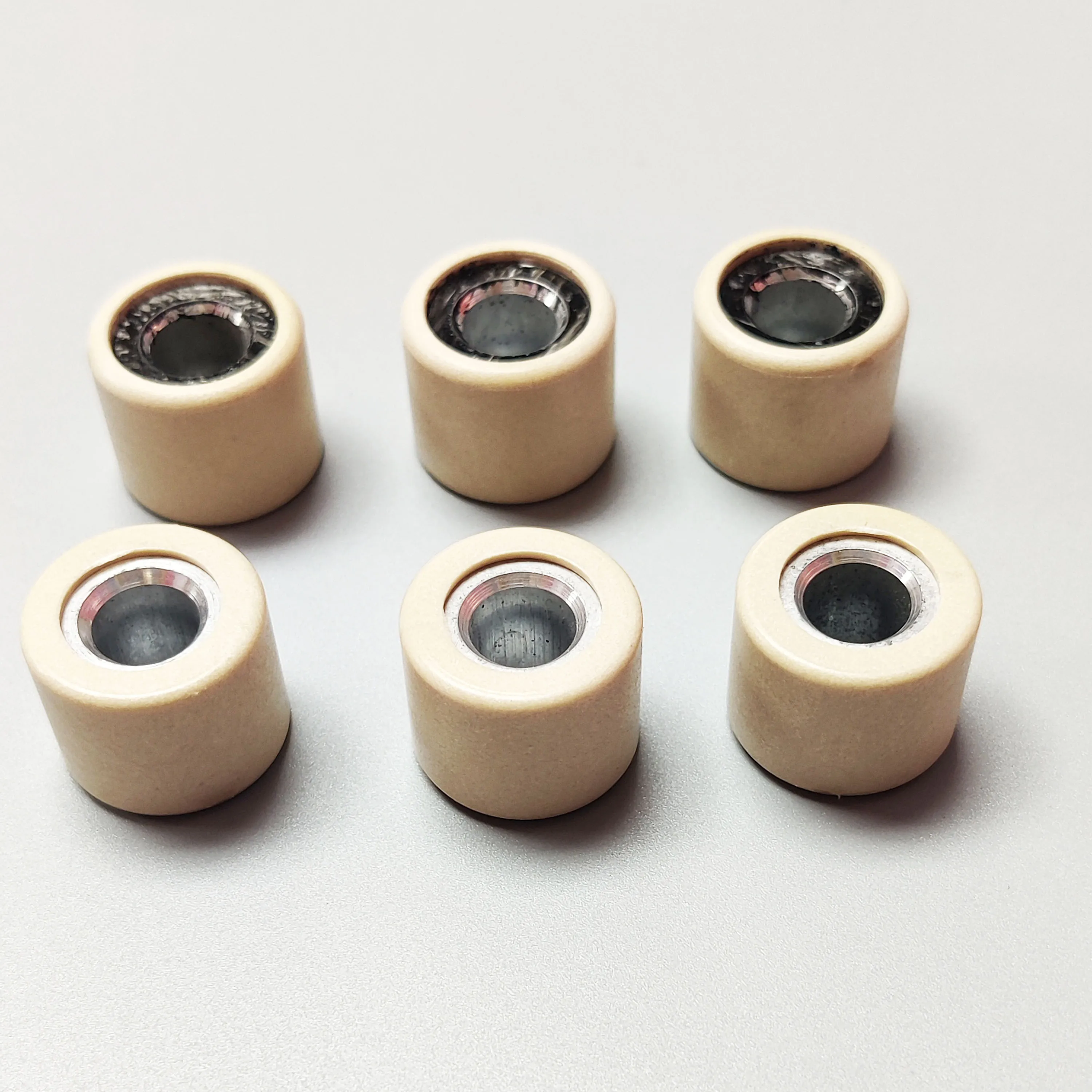 6Pcs-19x15-5mm-6-5g-7-5g-Variator-Clutch-Roller-Pulley-Weight-Tuning ...