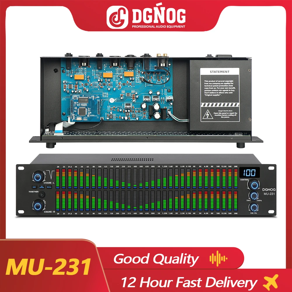 DGNOG-Digital-Home-Professional-Sistema-de-udio-Equalizador-Gr-fico ...