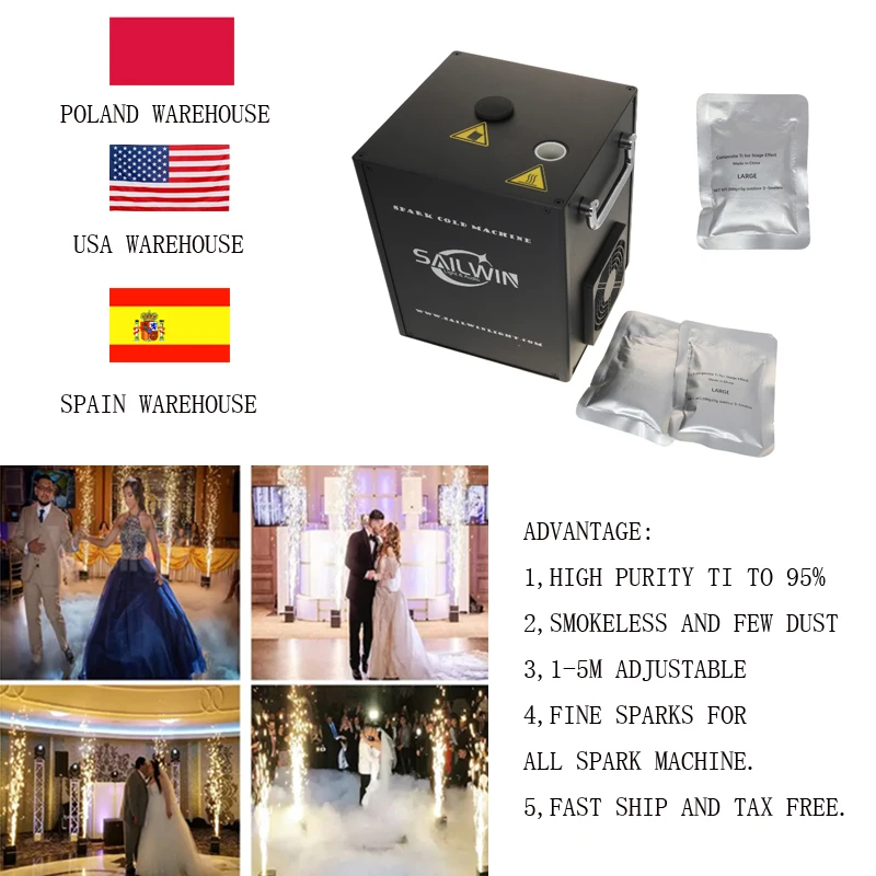 MSDS-Certification-Ti-Metal-Dust-200g-Bag-Powder-for-Stage-Cold-Spark ...