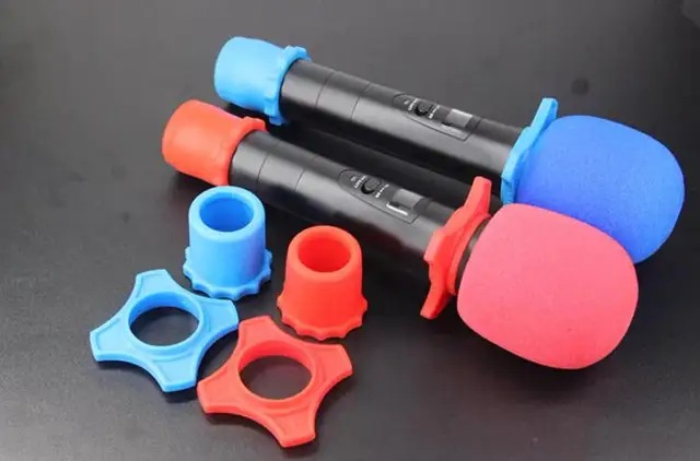 Microphone Covers Disposable 6-Pack Microphone Protection Set | Foam ...