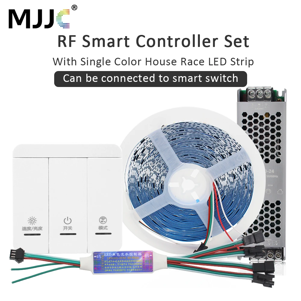 Running-Water-Flowing-LED-Strip-Light-24V-DC-WS2811-IC-Tape-Lamp ...