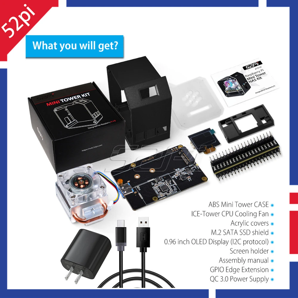 Nas Case Raspberry Pi 4 | Raspberry Pi 4b Kit Nas | Raspberry Pi 3 Nas ...