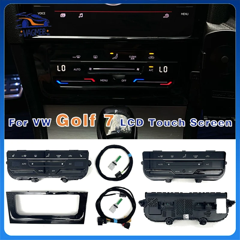 Automatic Air Conditioning Panel with LCD Touch Screen Seat Heating for ...