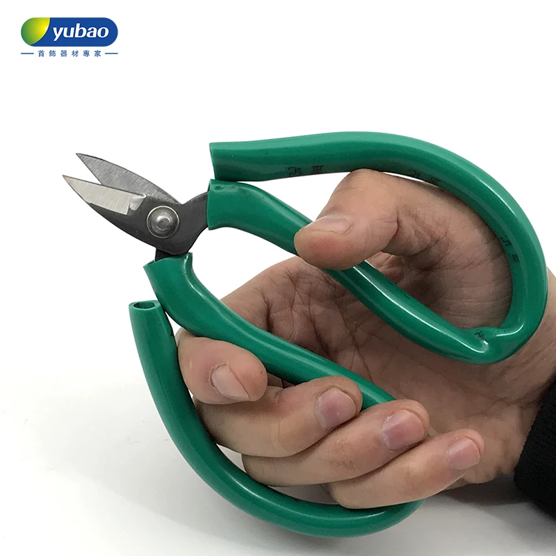 Yubao-Green-Handle-Scissors-Jewelry-Equipment-Multi-functional-Scissors ...