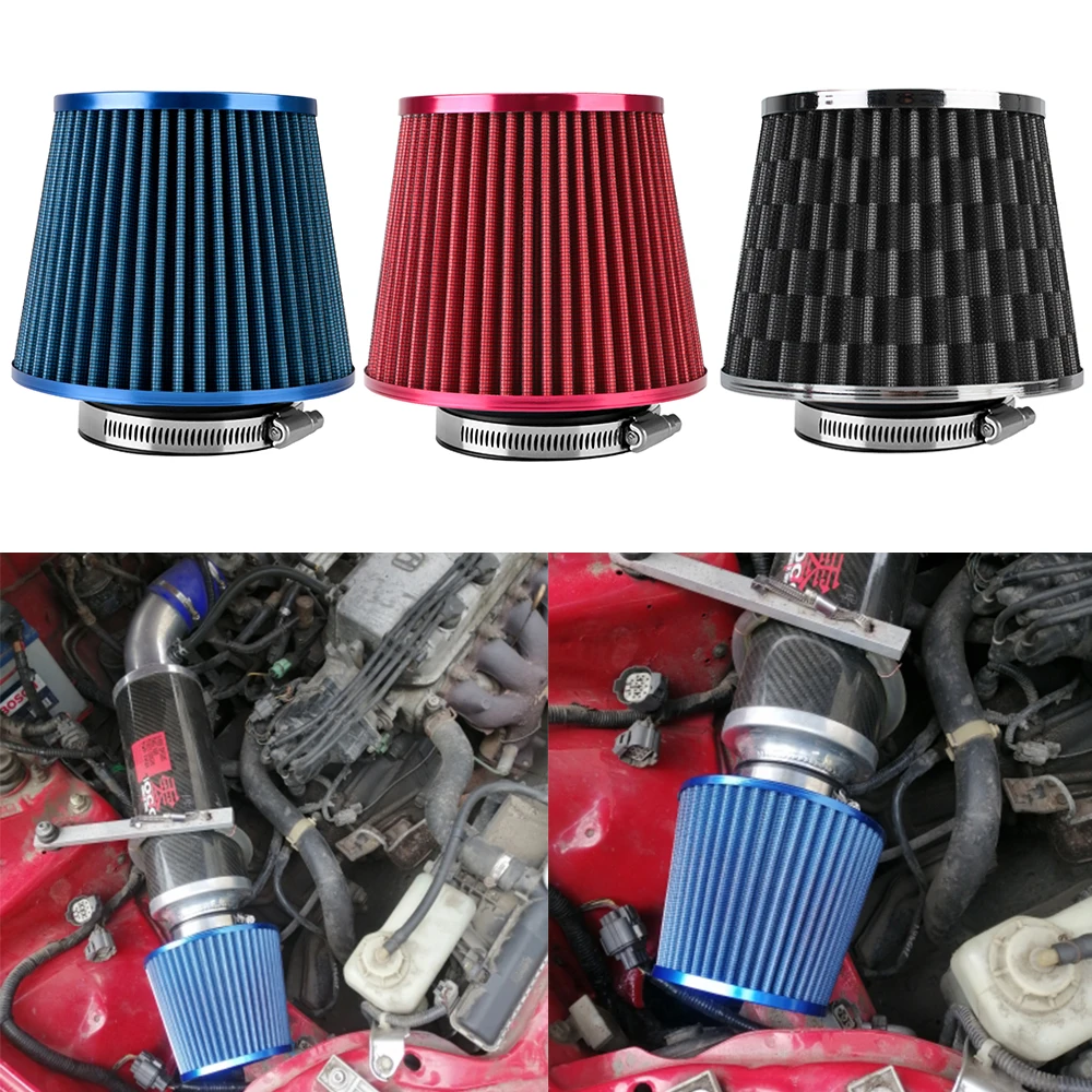 Induction-Kit-Car-Air-Filters-Cold-Air-Intake-Filter-3-Inch-High-Flow ...