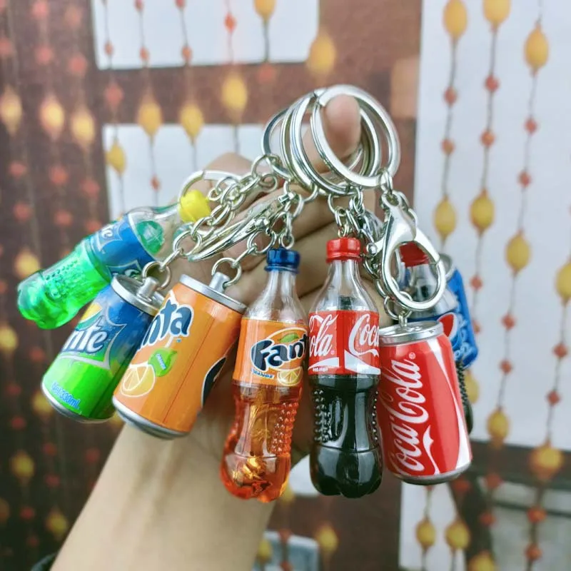 Simulated-Can-Beverage-Keychain-Men-s-and-Women-s-Bag-Pendant-Children ...