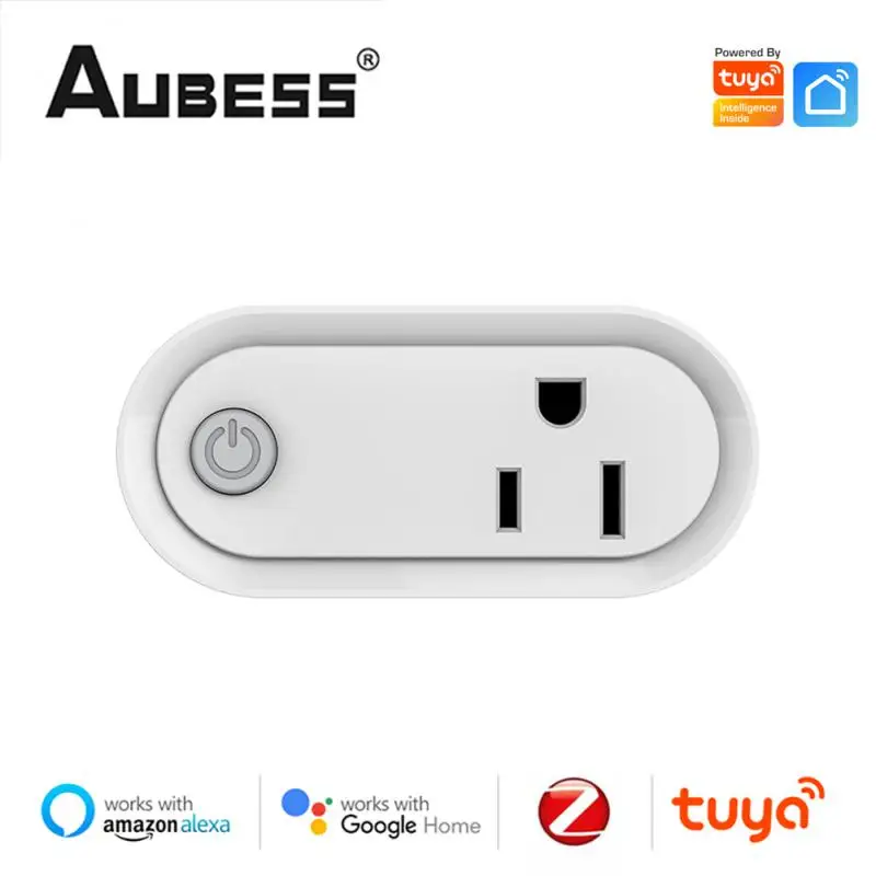 US Tuya ZigBee Plug Inteligente, 15A, Aplicativo Vida Inteligente ...