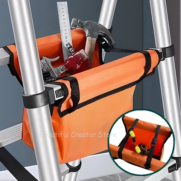 Ladder-Hanging-Bag-for-Household-Folding-Ladder-Scaffolding-Ladder-Step ...