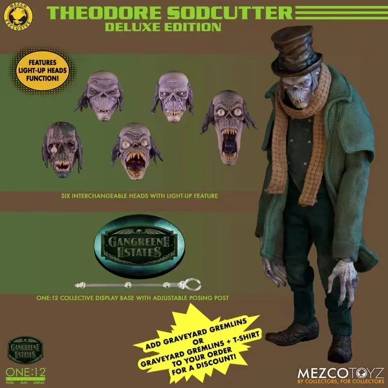 Original-MEZCO-THEODORE-SODCUTTER-Comic-Version-In-Stock-Anime-Action ...