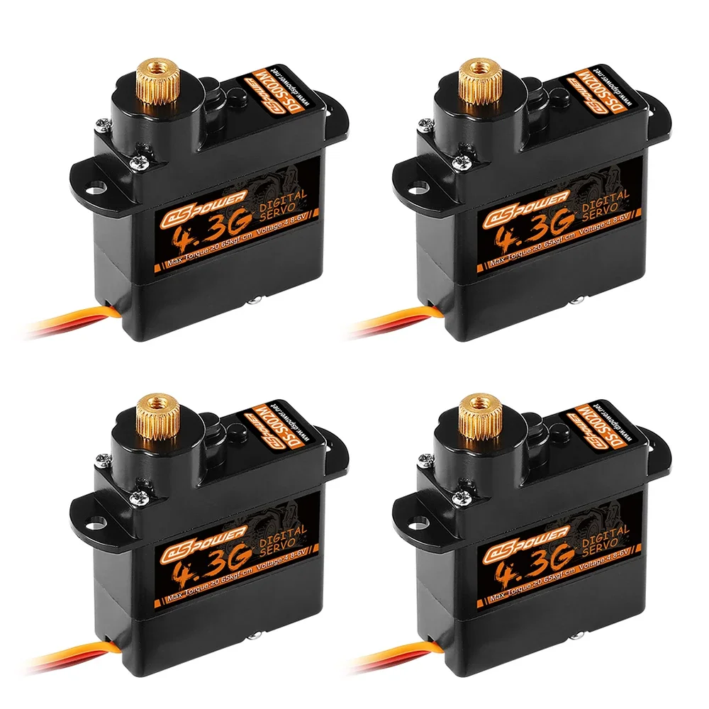 New-4pcs-lot-DSPOWER-Digital-Servo-4-3g-Micro-Metal-Gear-Mini-Servo-for ...