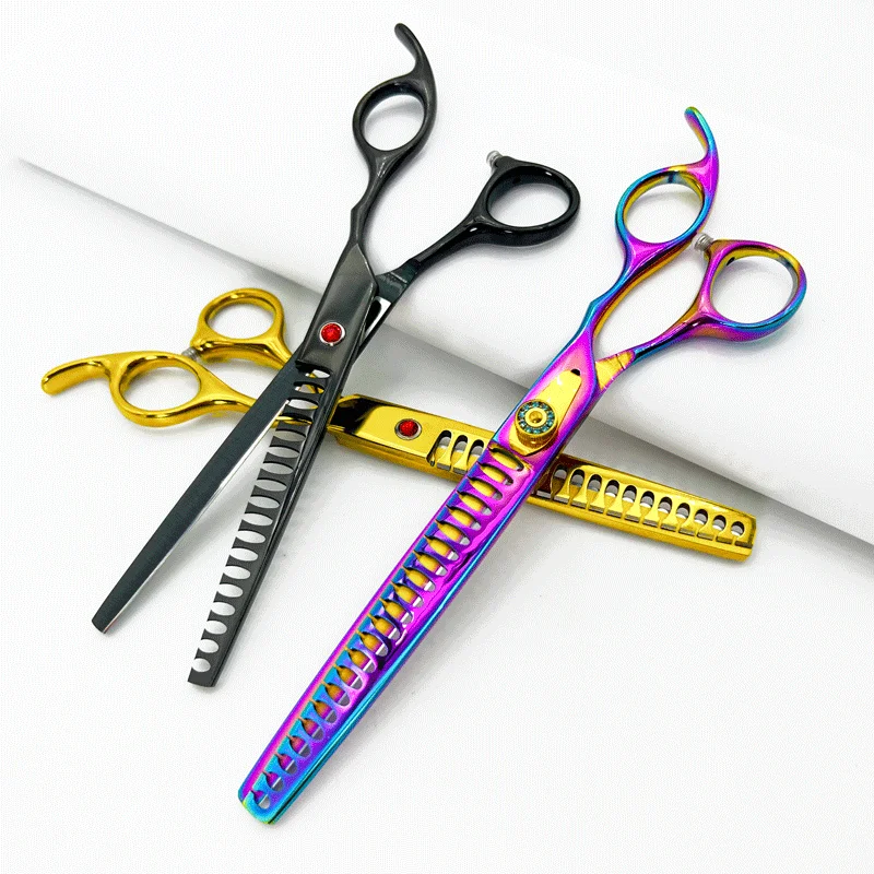 Pet-Grooming-Scissors-Professional-Thinning-Scissors-Fishbone-Scissors ...