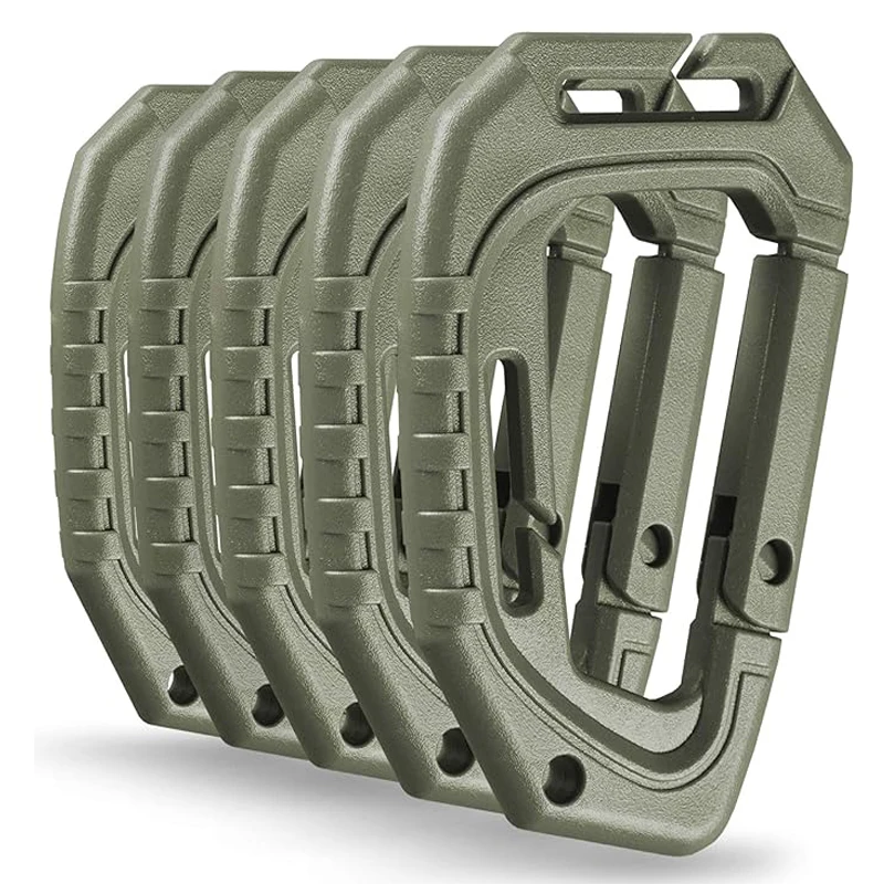 Military-Plastic-Tactical-Carabiners-Multi-Purpose-Carabiner-Clip ...