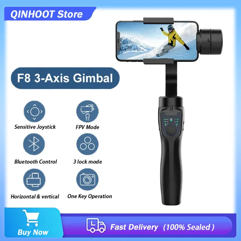 F8-Handheld-3-Axis-Gimbal-Suporte-Do-Telefone-Anti-Shake-Estabilizador ...