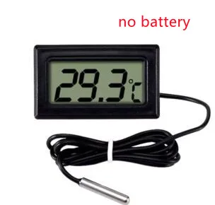 DIY Digital LCD Car Thermometer Probe 1M -50~110 Celsius Humidity ...