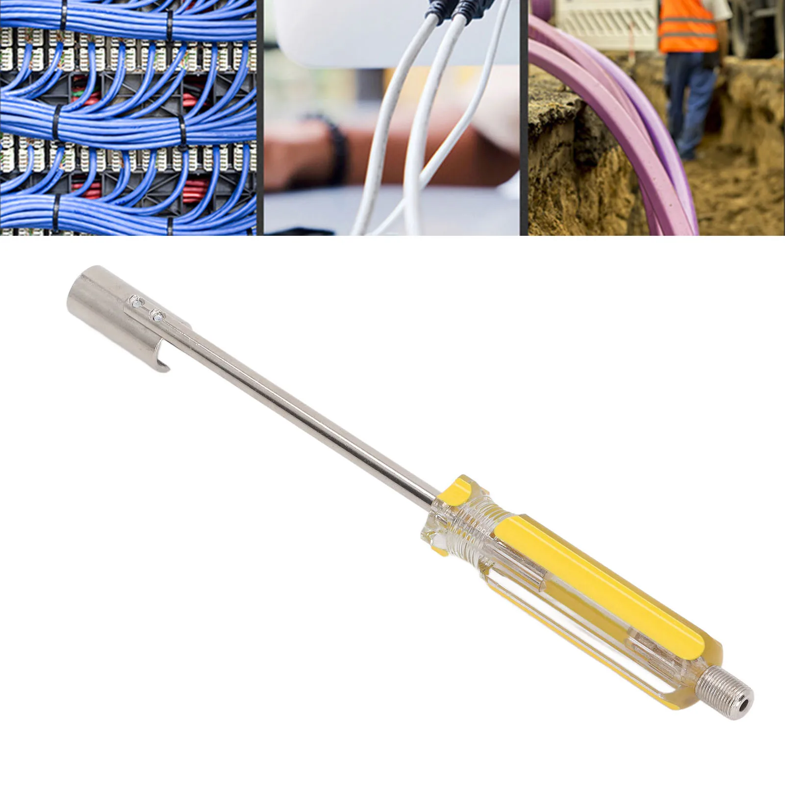 F-Head-Puller-Screwdriver-Yellow-Handle-Ergonomic-Robust-BNC-Puller-F ...