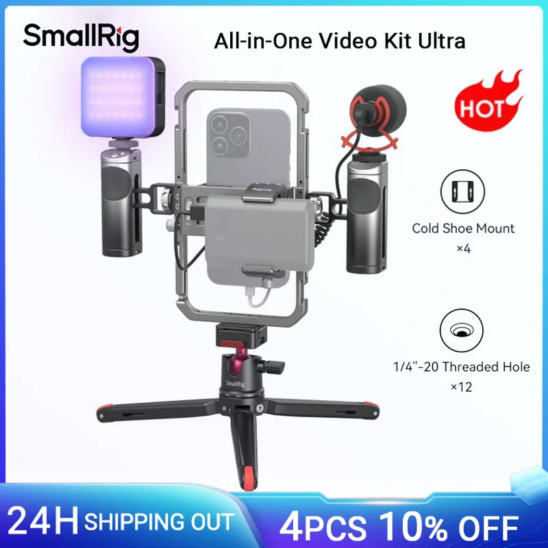 SmallRig-All-in-One-Video-Kit-Mobile-Phone-Video-Rig-Vlogging-Kits-w ...