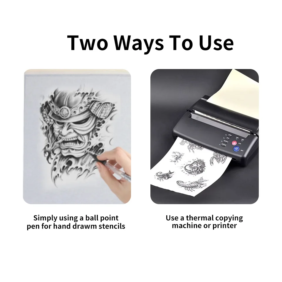 How to print tattoo stencils - Bronctattooaus.com