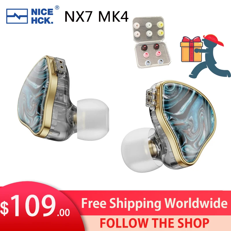 NiceHCK-auriculares-internos-NX7-MK4-HIFI-aud-fonos-deportivos-h-bridos ...