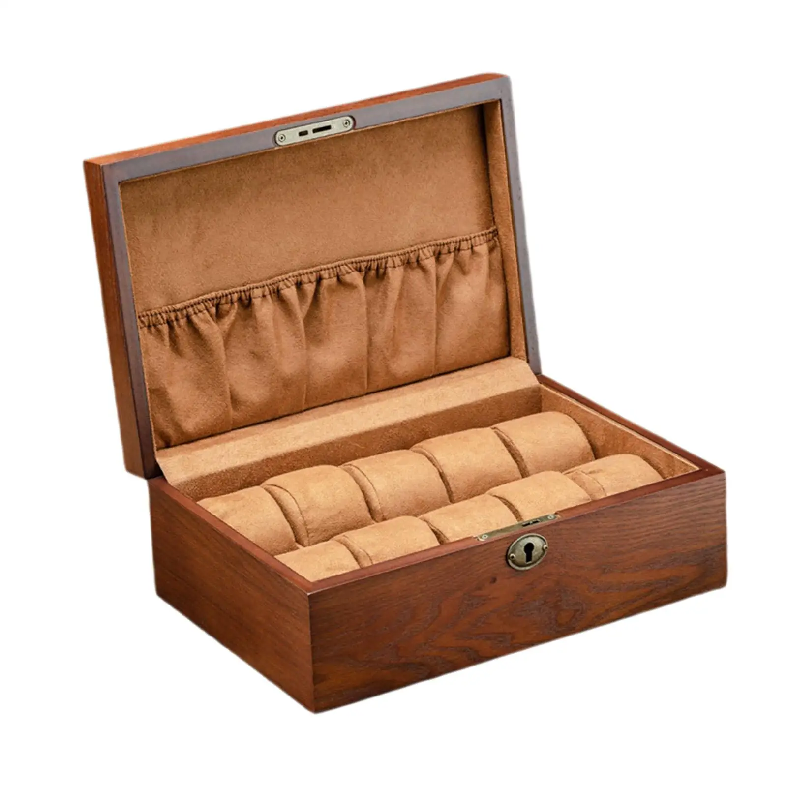 Wooden-Watch-Box-Watch-Travel-Case-Collection-Storage-Box-Watch-Holder ...