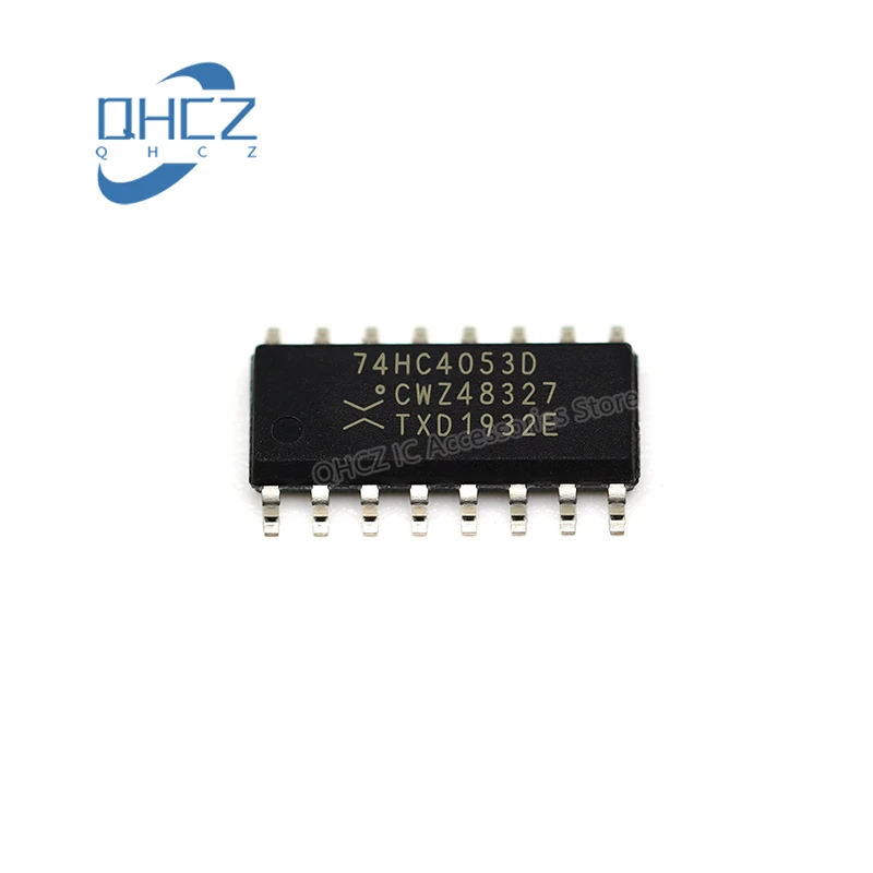 10PCS-74HC4053D-SMD-SOP-16-original-new-demultiplexer-New-and-Original-Integrated-circuit-IC ...