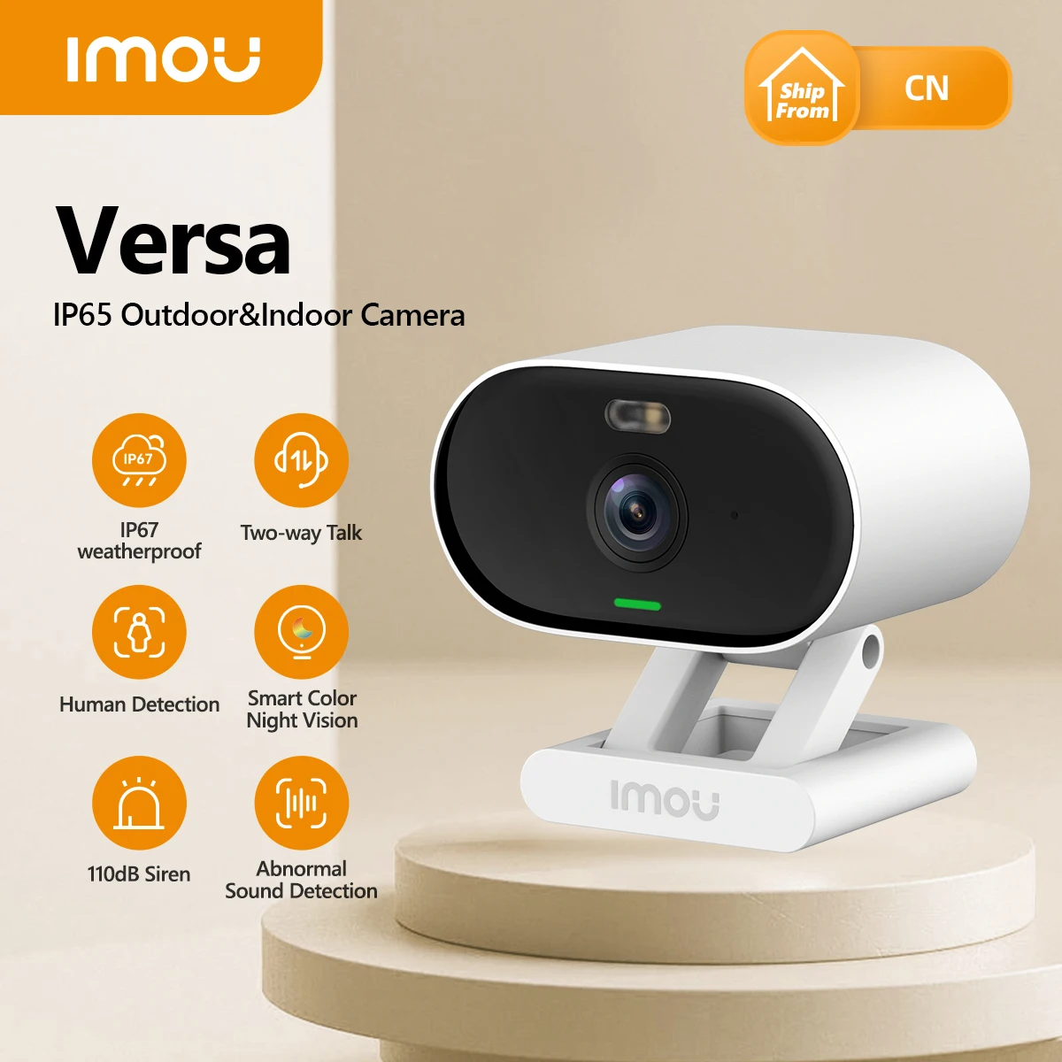 IMOU Versa cámara de seguridad para interiores y exteriores ...