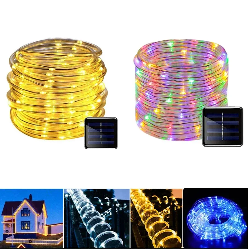1Pack-Solar-Led-Light-Outdoor-Garden-Christmas-Decoration-Garland-Xmas ...
