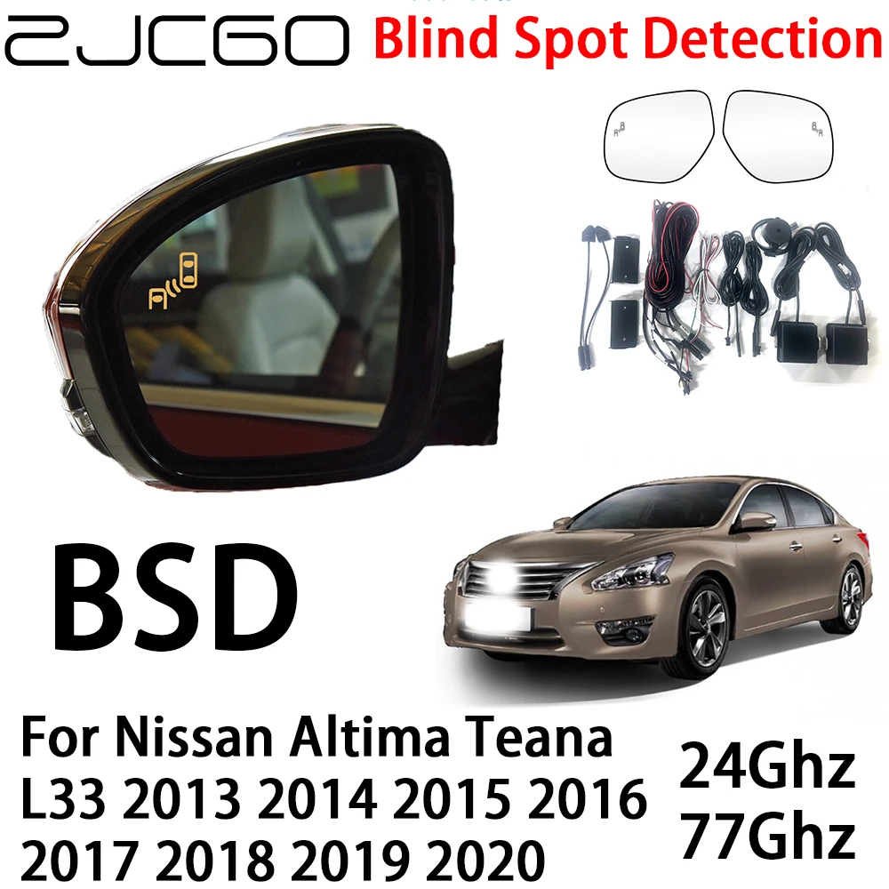 ZJCGO Car BSD Radar Warning System Blind Spot Detection Safety Driving ...