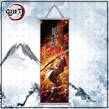 Kanroji Mitsuri Kochou Shinobu Kamado Tanjirou Scroll Canvas Wall ...