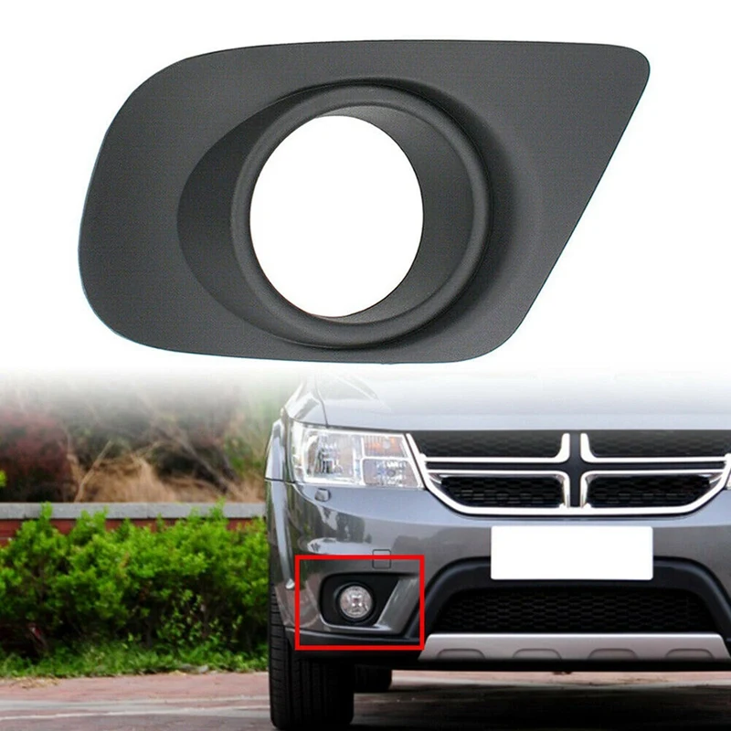 Right Passenger Side Fog Light Lamp Cover ABS for DODGE JOURNEY ...