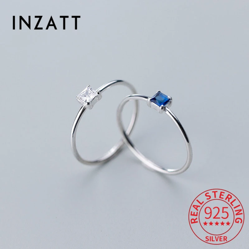 SOFTPIG-Real-925-Sterling-Silver-Zircon-Square-Round-Ring-For-Fashion ...