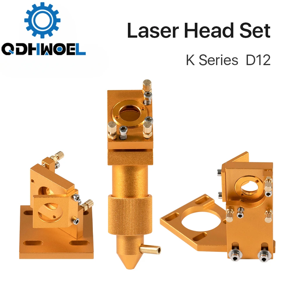 QDHWOEL-K-Series-CO2-Laser-Head-Set-D12-18-20-FL50-8mm-Lens-Gold-Color ...