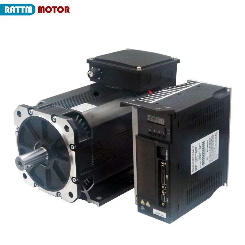 Large-Torque-2-2KW-3-7KW-5-5KW-7-5KW-Asynchronous-Spindle-Servo-Motor ...