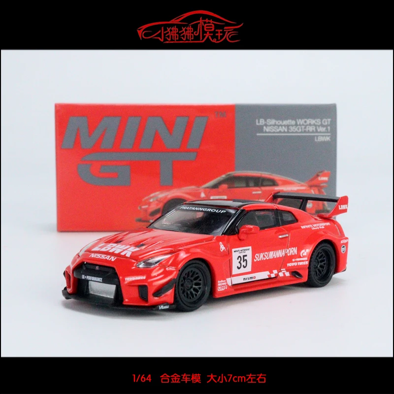 MINI-GT-1-64-Nissan-GTR-R35-Collection-of-die-cast-alloy-car-decoration ...