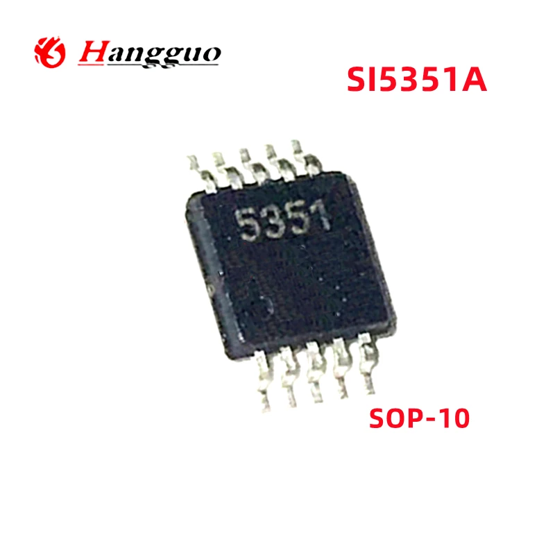 5PCS/Lot Original SI5351A MSOP-10 SI5351 MSOP10 SI5351A-B-GTR MSOP 5351 ...