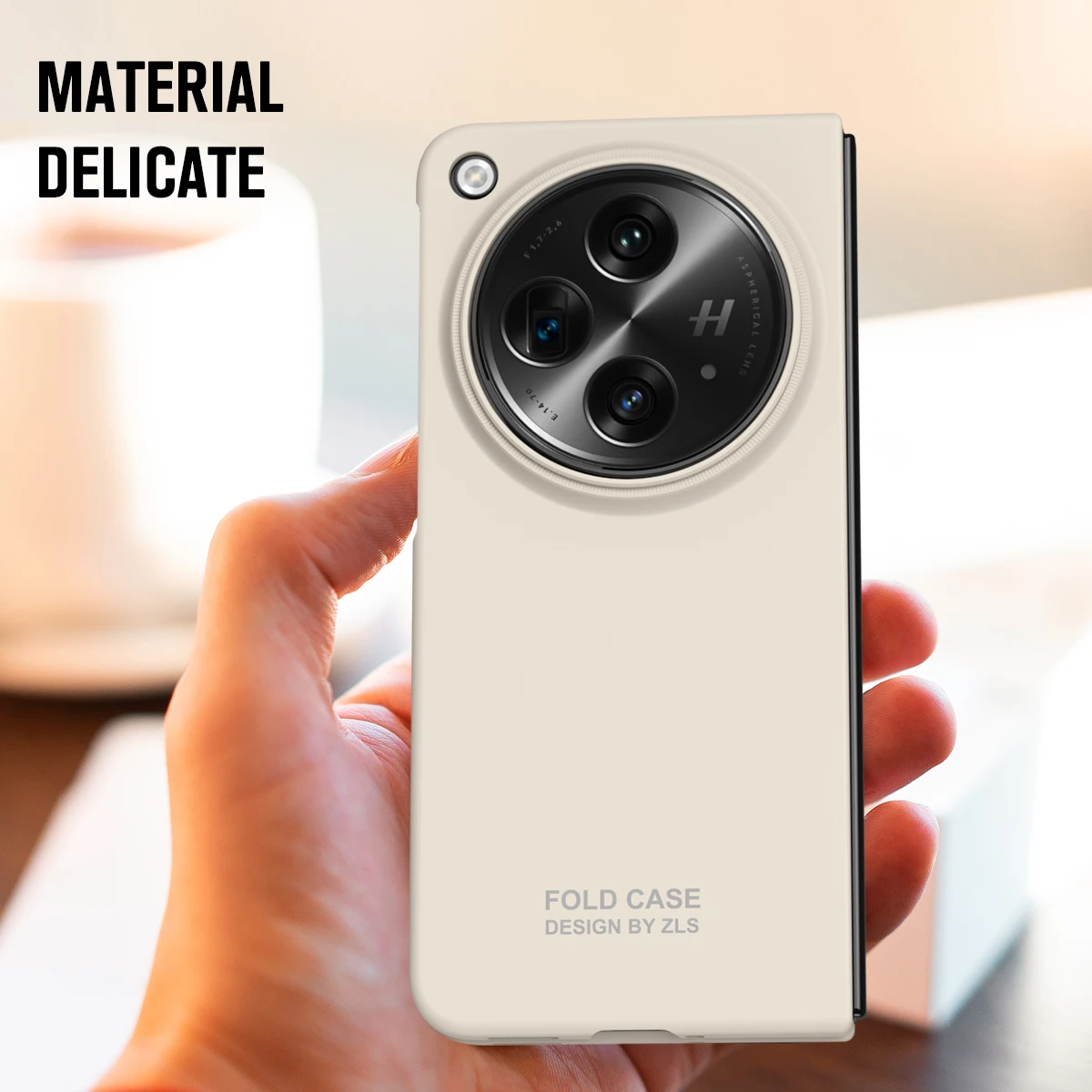 For-Oneplus-Open-Case-Colorful-Skin-Friendly-Ultra-Thin-Matte-With ...