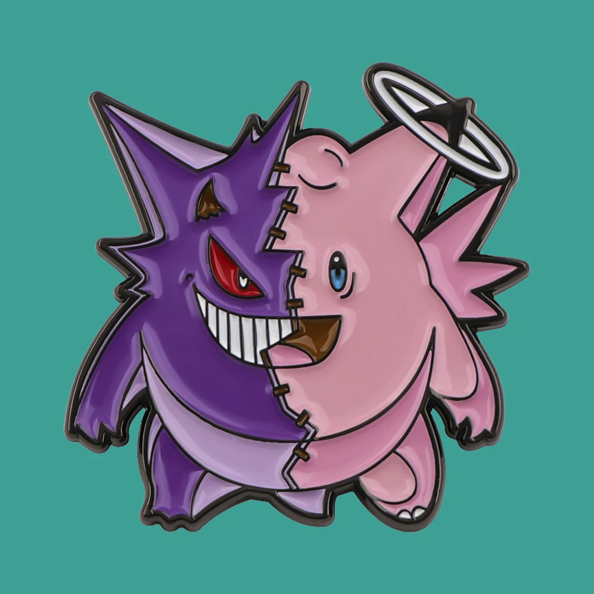 Cool-Anime-Gengar-esmalte-Pin-Demigod-Demon-joyer-a-de-moda-broches ...